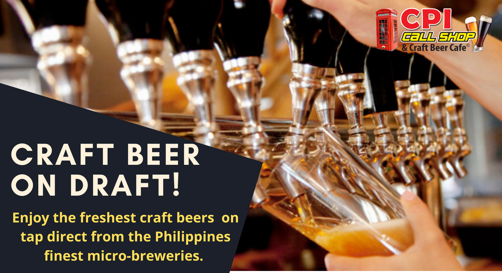 Enjoy A Drinking Experience With Craft Beer On Draft At CPI Call Shop ...